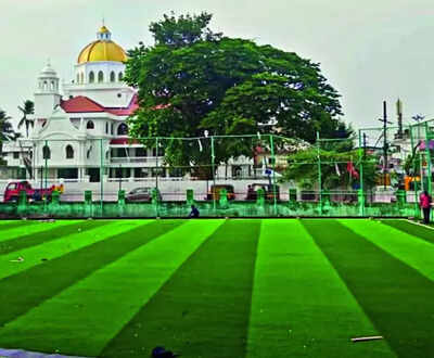 Football Turf: Corp’s First Football Turf Ready For Launch | Kochi News ...