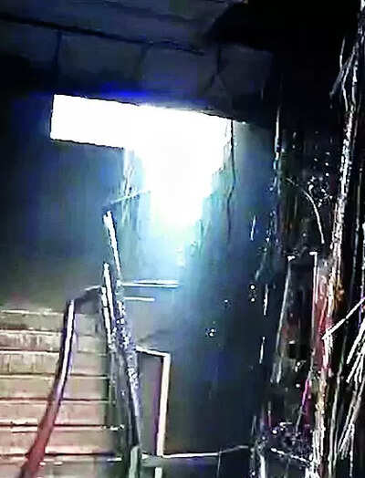 Gotri Bldg Catches Fire: Gotri Bldg Catches Fire, One Injured, 15 ...