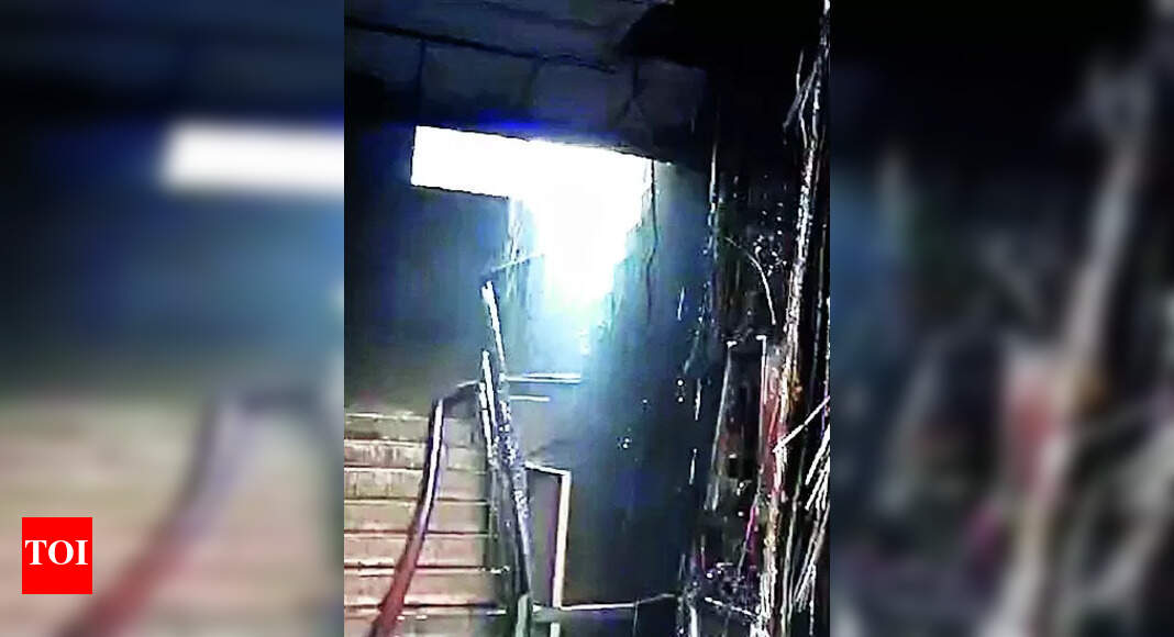 Gotri Bldg Catches Fire: Gotri Bldg Catches Fire, One Injured, 15 ...