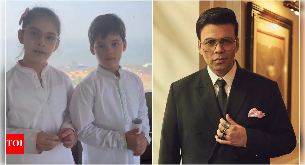 75th Republic Day: Karan Johar's Adorable Video of Children Yash and ...