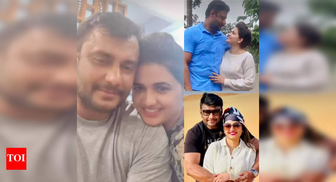 Darshan’s wife Vijayalakshmi’s ‘online war’ with Pavitra Gowda turns ugly | Kannada Movie News ...