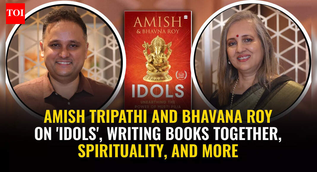 Amish Tripathi and Bhavana Roy on 'Idols', writing books together ...
