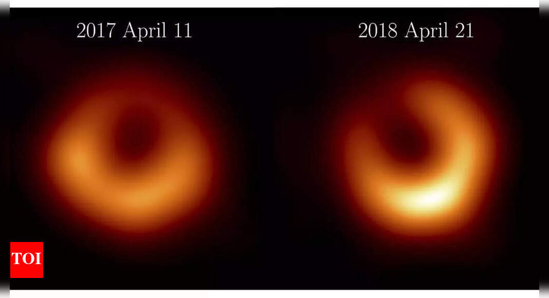 New image of 1st black hole ever pictured confirms 'relativity' - Times ...