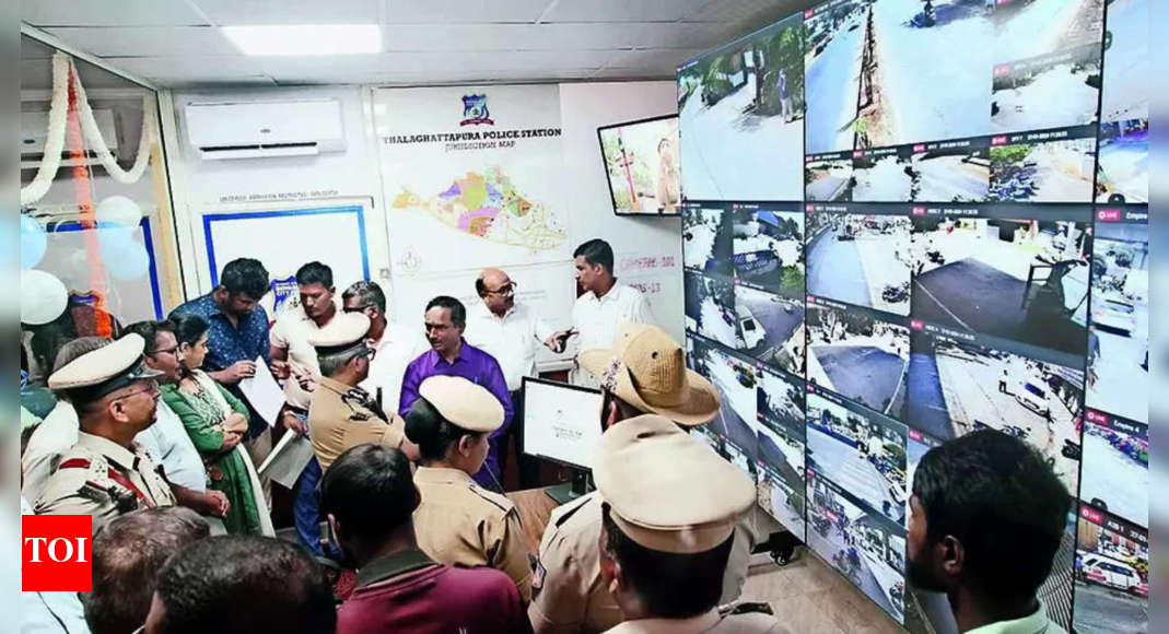 101 CCTV cameras, set up by cops & locals, improve safety - News ...