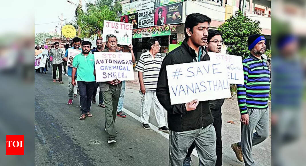 Greens Rally Against Pollution By Autonagar Chemical Units | Hyderabad ...