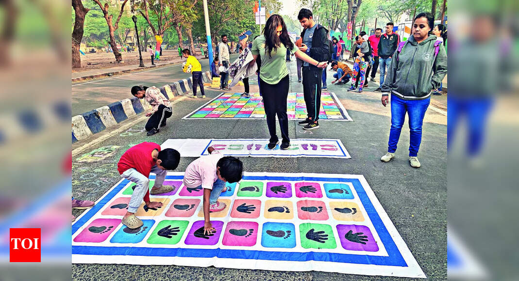 Happy Streets: Residents Enjoy Games and Music at Happy Streets Pune ...