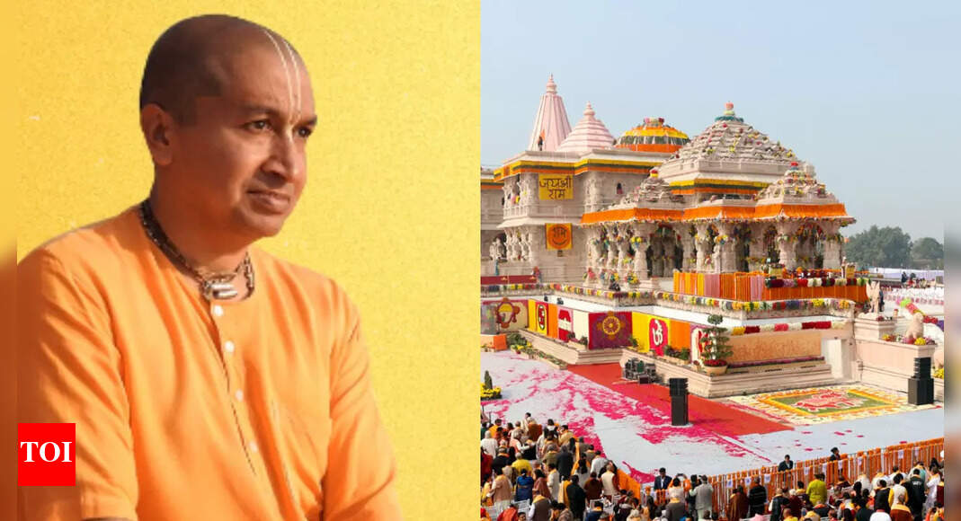 What makesAyodhya Ram Mandir unique, divine, and majestic | - Times of ...