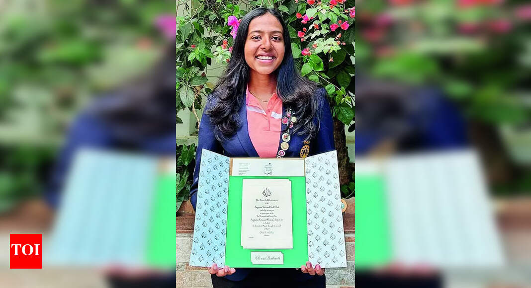 Avani Returns To Augusta | Bengaluru News - Times of India