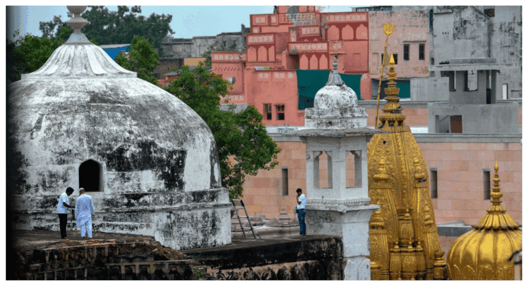Telugu Inscriptions: Telugu inscriptions on Gyanvapi mosque walls ...