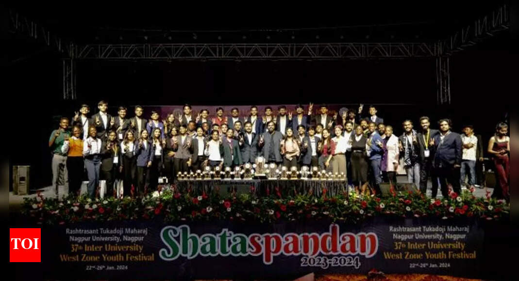 Parul University achieves a historic milestone by securing the overall ...