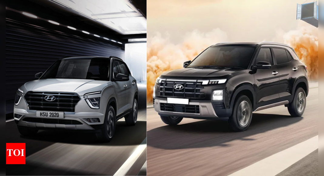 New Hyundai Creta facelift vs old Creta: Differences explained - Times ...