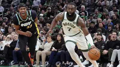 Boston Celtics score 81 in first half, hold off Indiana Pacers | NBA ...
