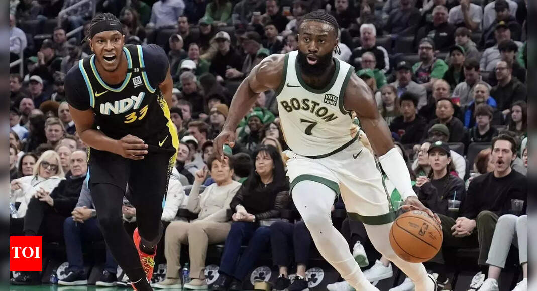 Boston Celtics score 81 in first half, hold off Indiana Pacers | NBA ...