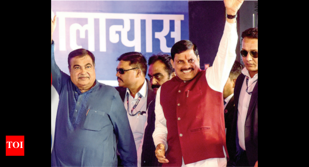 CM: CM, Gadkari launch 15 NH projects worth 10,000 cr | Bhopal News - Times of India