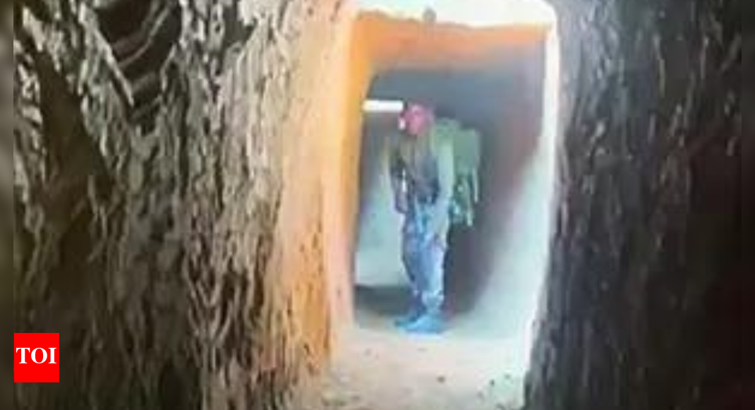 130-feet-long Maoist Tunnel Found in Bastar’s Bijapur: A Complex ...
