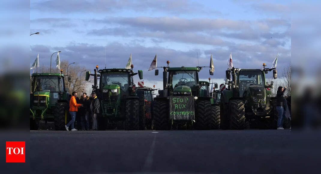 Why farmers in France are protesting - Times of India