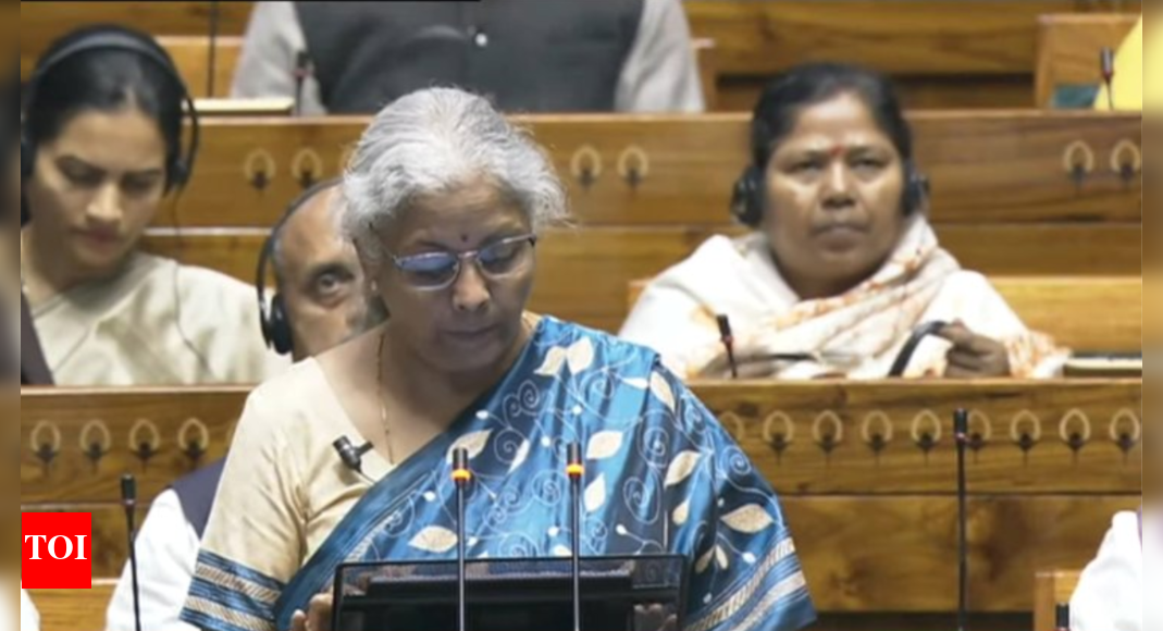 25 crore people freed from poverty in last 10 years: FM - Times of India