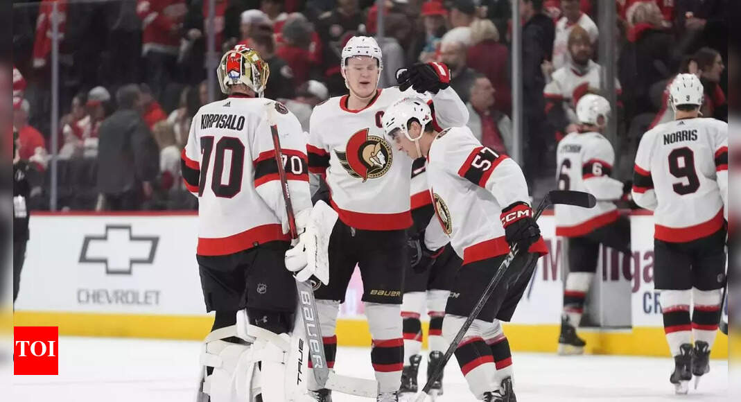 Shane Pinto's OT goal propels Ottawa Senators past Detroit Red Wings ...