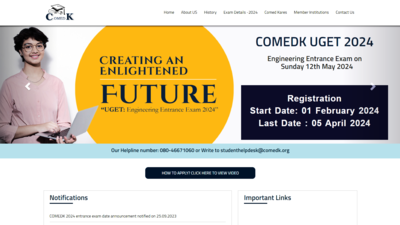 COMEDK UGET 2024 Registration: Eligibility, Application Process, and ...