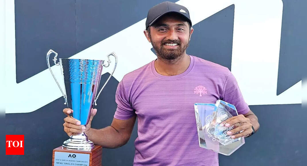 Australian Open for Deaf and Hard of Hearing: ICF employee wins singles ...