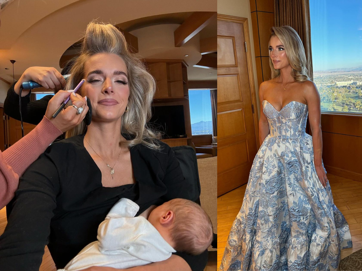 Beauty queen competes in Mrs. World Pageant 12 days after welcoming 8th ...