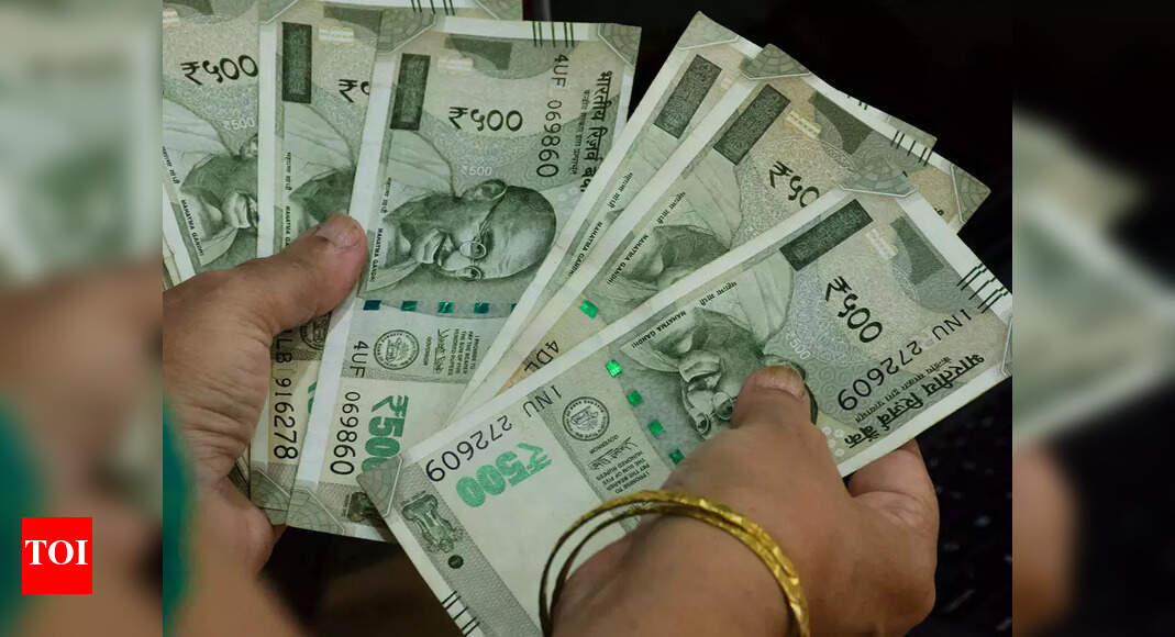 Rupee rises 8 paise to 82.96 against US dollar | Business - Times of India