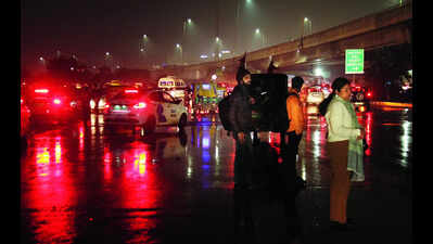 Bitter Cold: Bitter Cold Breaks as Sun Clears Fog and Brings Rain in ...