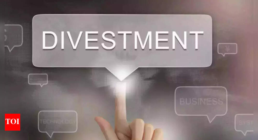 Modest Rs 50,000 crore divestment target for 2024-25 | Business - Times ...