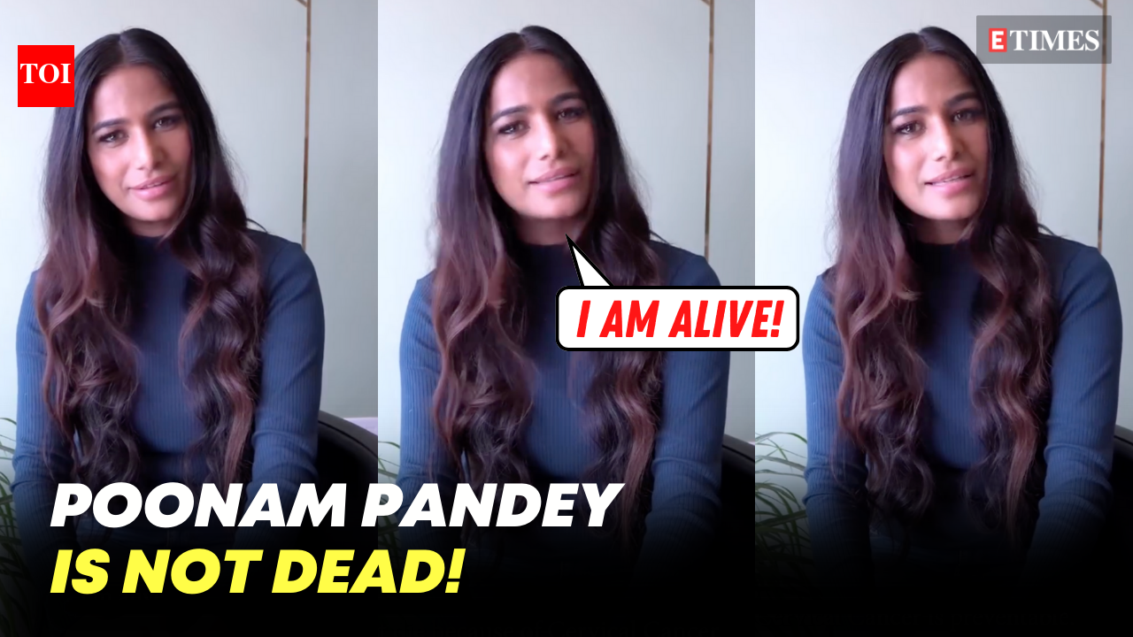 Poonam Pandey is alive: Actress makes shocking announcement!