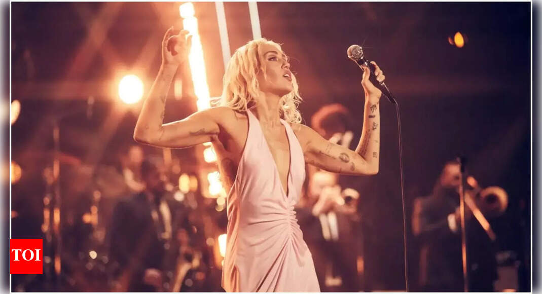 Miley Cyrus to Perform 'Flowers' at Grammy Awards | - Times of India