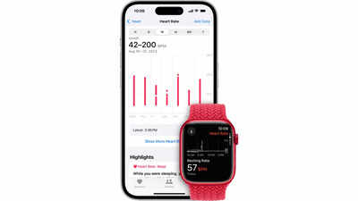 Track Heart Rate History on iPhone and Apple Watch | - The Times of India