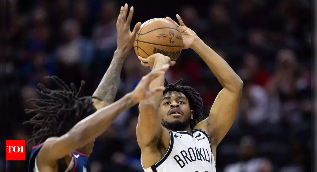 Cam Thomas scores 40 as Brooklyn Nets defeat Philadelphia 76ers | NBA News - Times of India