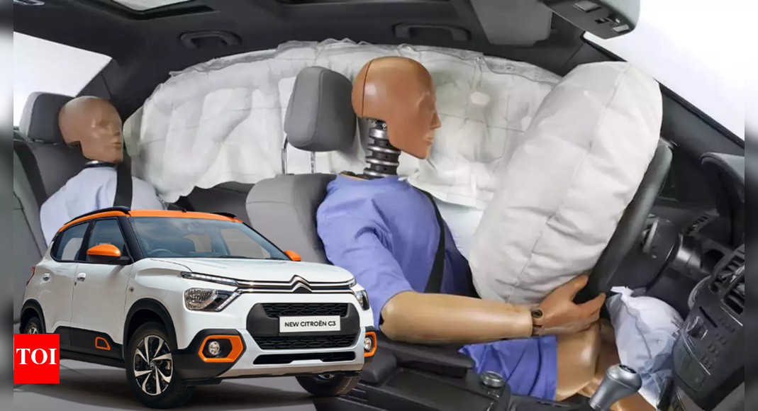 Citroen India to offer six airbags as standard across all models: Details | - Times of India