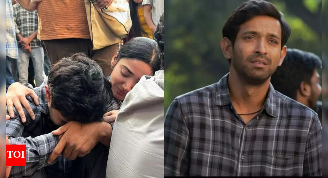 Vikrant Massey's Emotional Breakdown During '12th Fail' Climax Scene ...