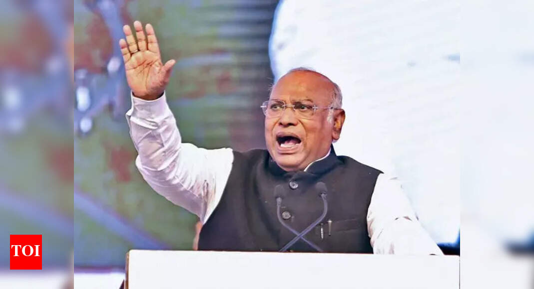BJP's 'double engine' government dealt several blows to people of Manipur: Mallikarjun Kharge ...