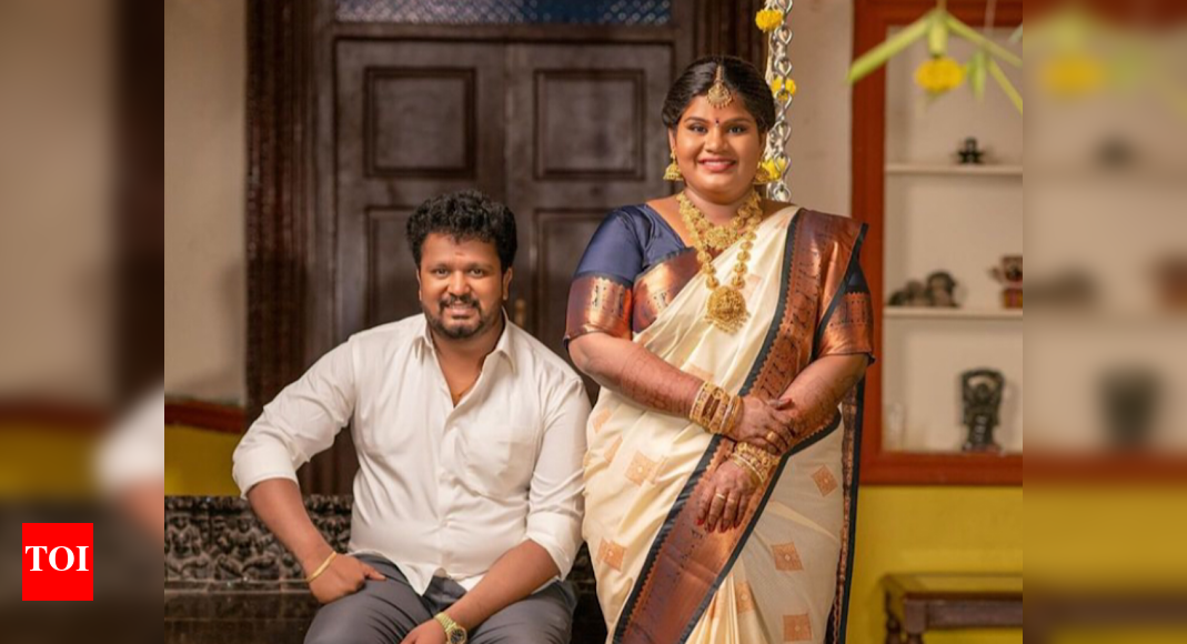 Indraja Shankar's Engagement and Wedding with Karthick | - Times of India