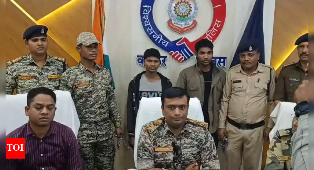 Two hardcore Maoists with rewards of Rs 5 lakh each held in ...