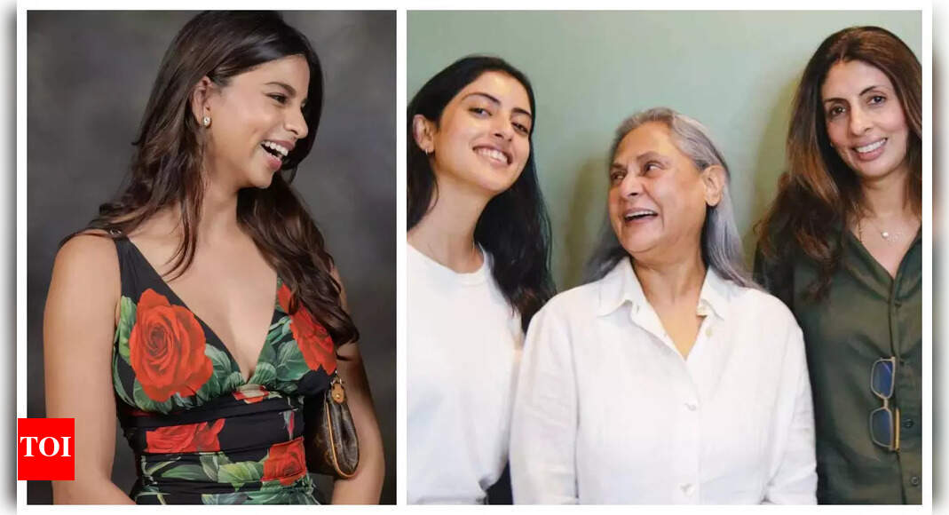 Suhana Khan showers praise on Navya Naveli Nanda's podcast with Jaya ...