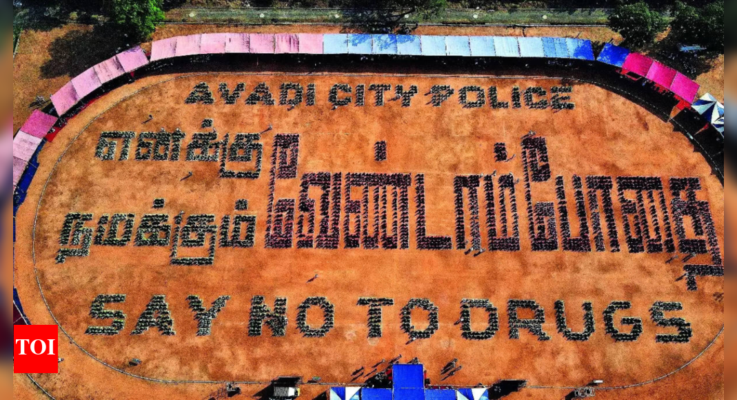 Avadi Police Enter Record Books for Social Cause | Chennai News - Times ...