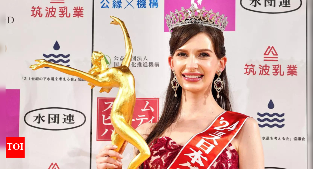 Ukrainian-born Miss Japan gives up her title after an article about her ...
