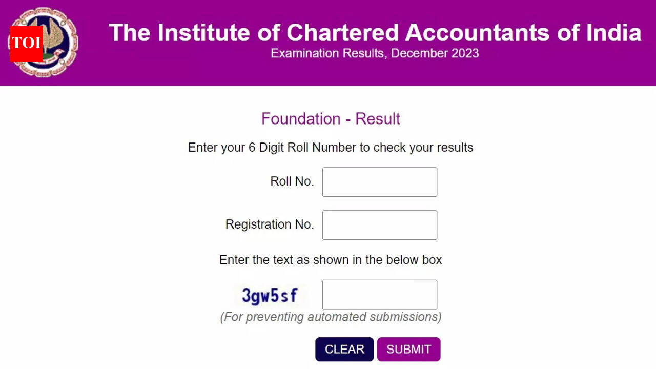 ICAI CA Foundation Result December 2023 (OUT) Live: CA Foundation ...