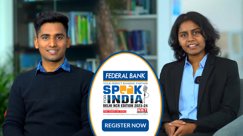Federal Bank Speak For India Delhi winners share their experience