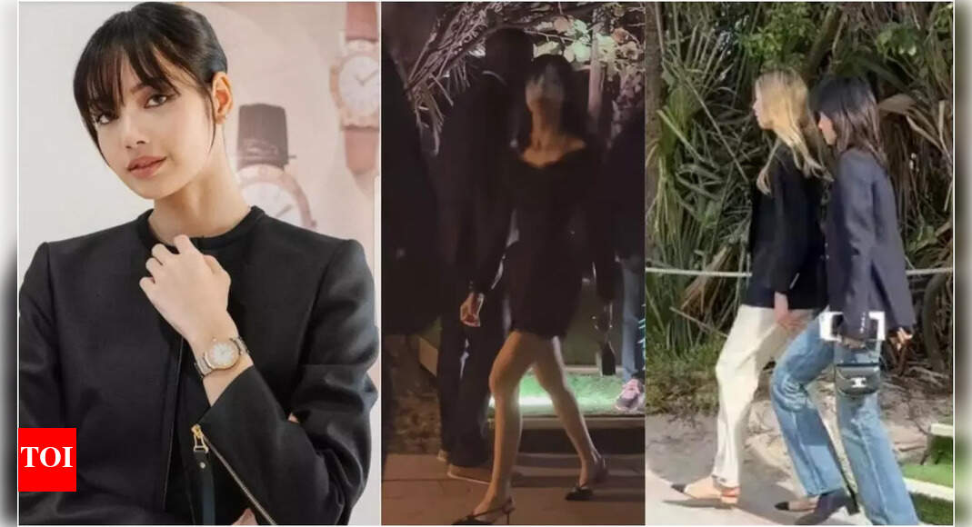 BLACKPINK's Lisa spotted out with Frédéric Arnault in Miami | - Times ...