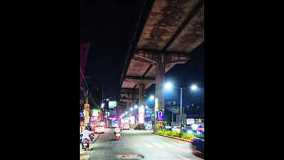 Streetlights On Sa Road Restored | Kochi News - Times of India