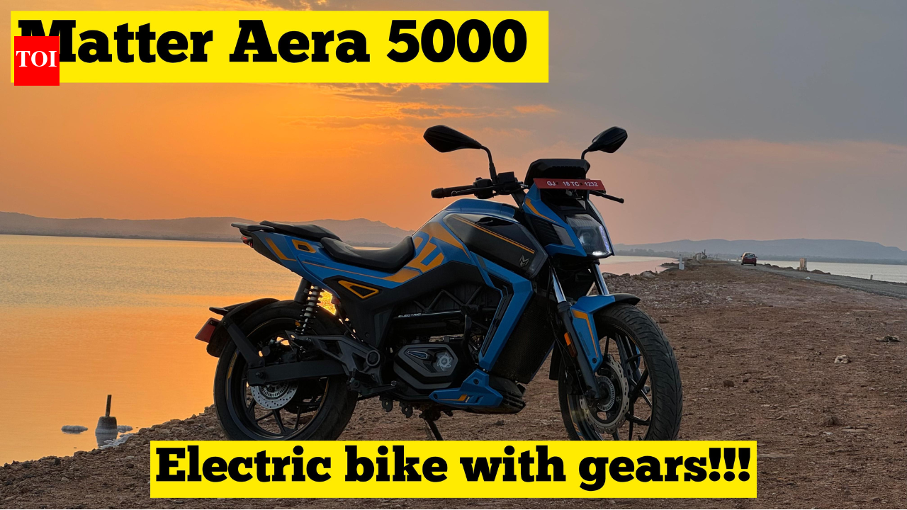 Matter Aera 5000 plus first look India’s first geared electric bike