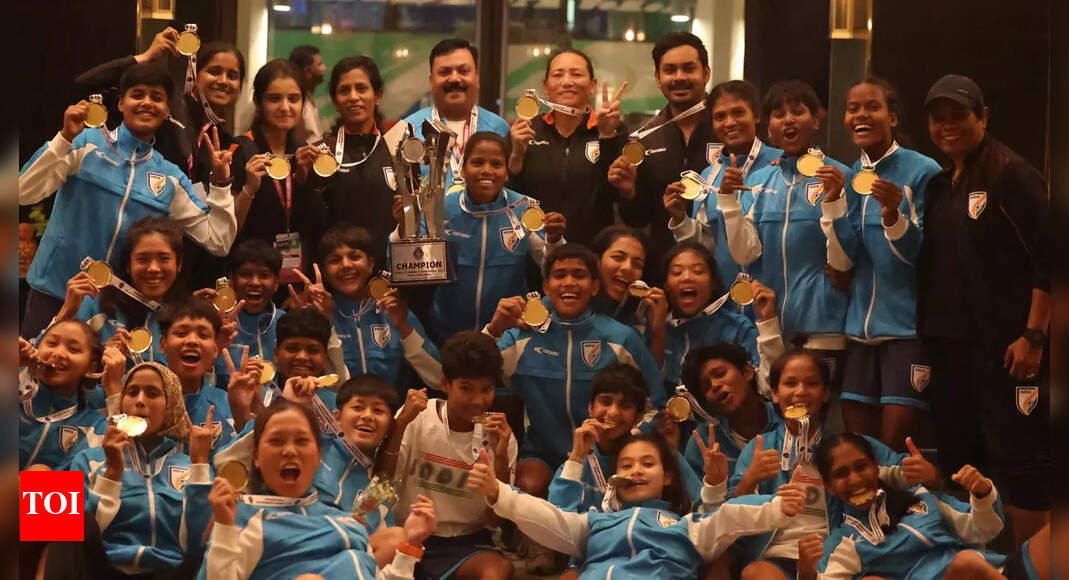 SAFF U-19 Women’s Championship: India, Bangladesh share trophy after ...