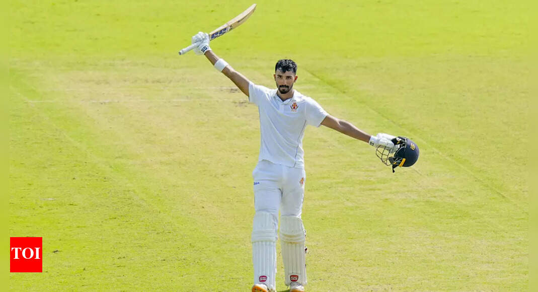 Devdutt Padikkal's unbeaten 151 helps Karnataka finish 288/5 on Day 1 ...