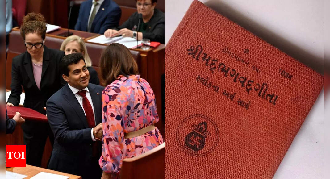 Varun Ghosh: The First Indian-born Australian Senator on the Bhagavad ...