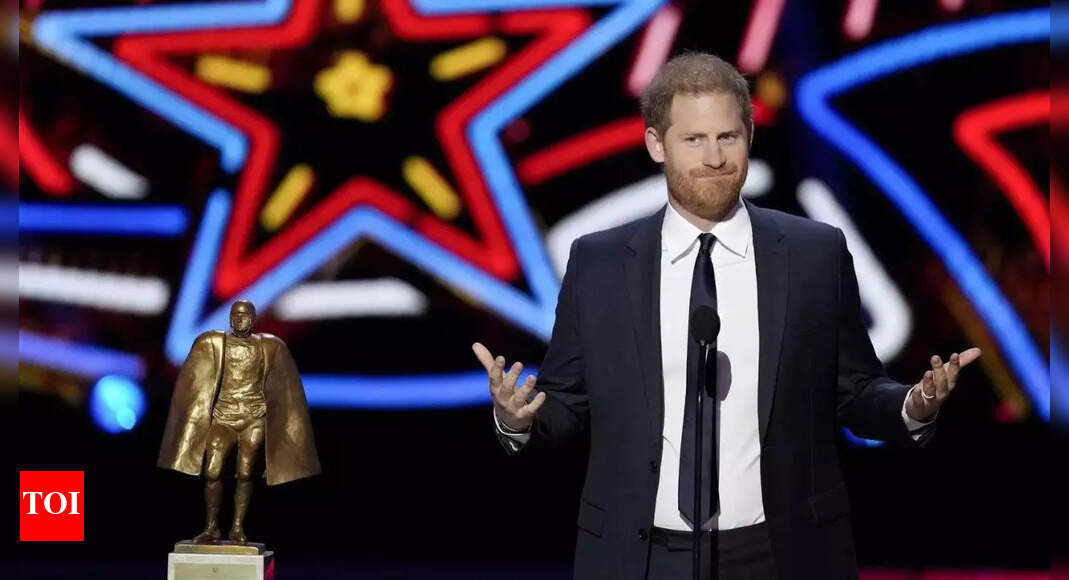 Prince Harry surprises NFL Honors with humor and heartfelt recognition ...