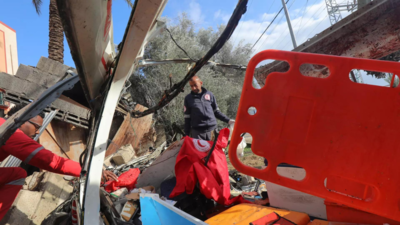 Body of Gaza girl, ambulance team trapped under Israeli fire found after 12 days | World News ...